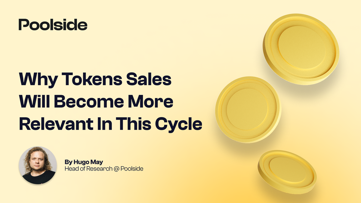 Why Tokens Sales Will Become More Relevant In This Cycle